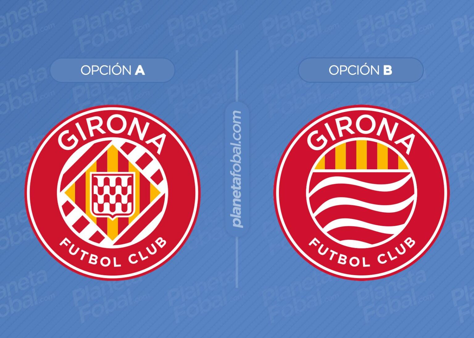 Girona FC presenta su nuevo escudo oficial