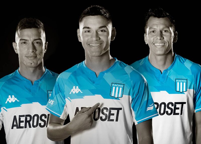 Tercera camiseta Kappa de Racing 2022/23